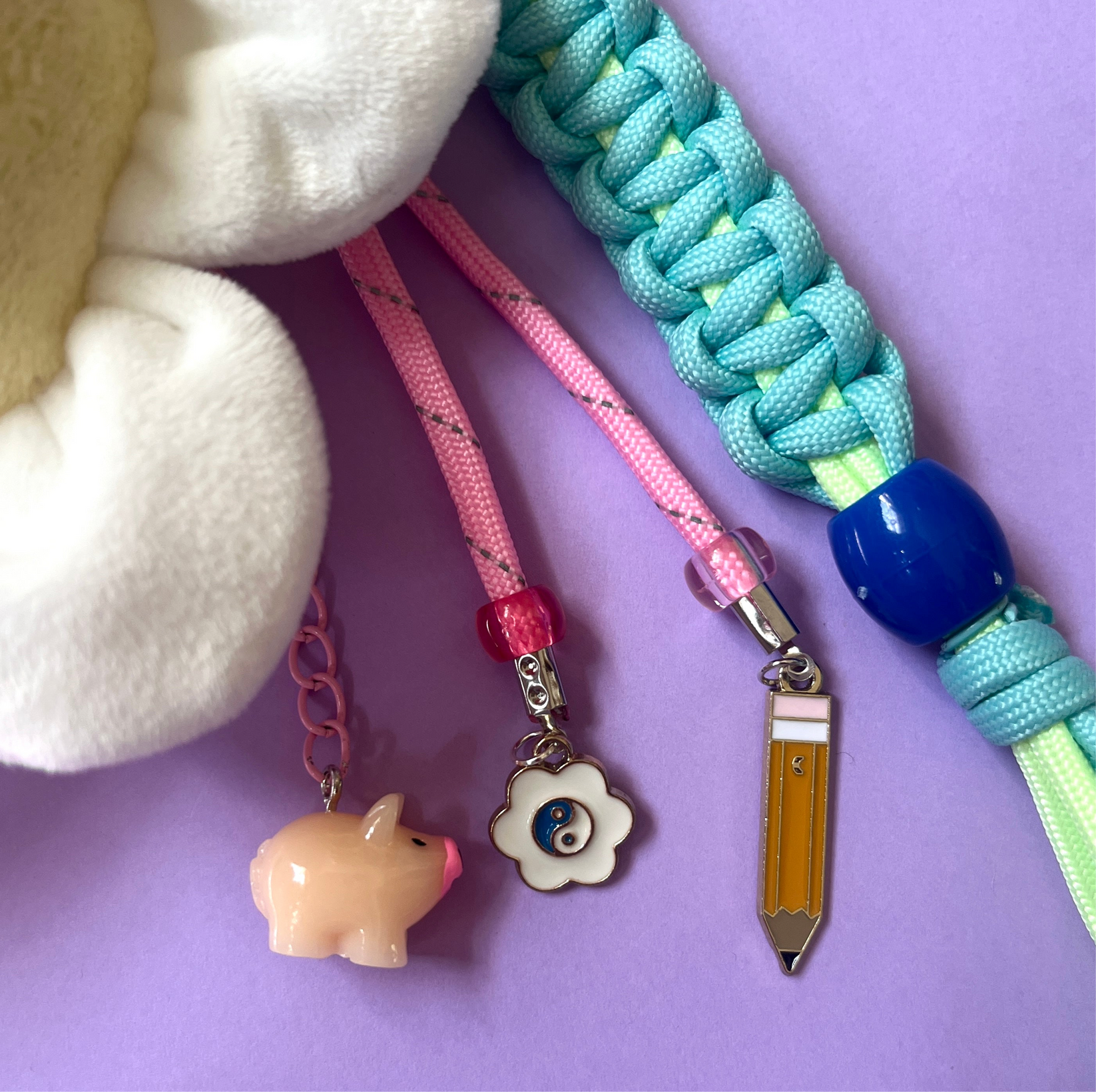 Bag charm and keyring big daisy flower – Goodordering